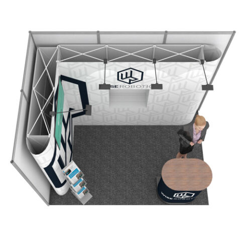 3m x 2m – Plus – 2 walls - Plus Display