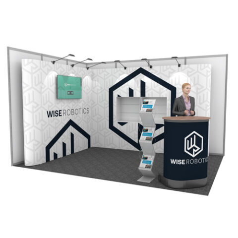 3m x 4m – Plus – 2 walls - Plus Display