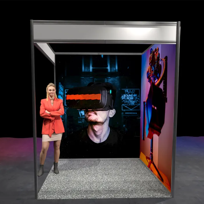 2m x 2m Seamless Shell Scheme Graphics - Plus Display