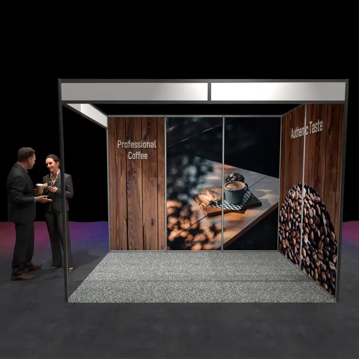 3m x 2m Shell Scheme Panels - Plus Display